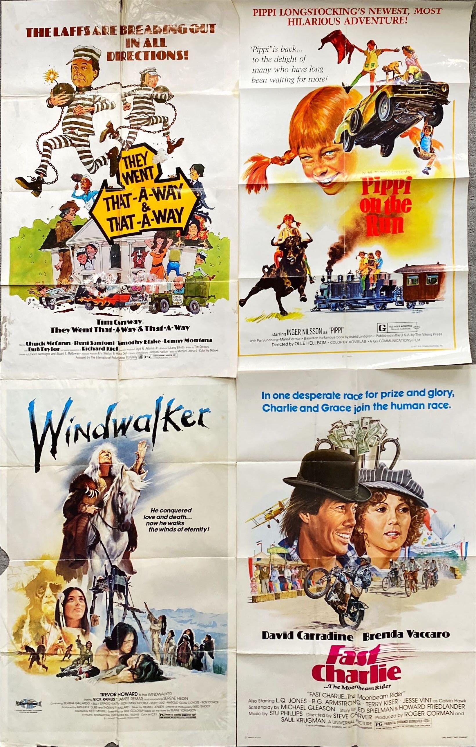 1970s/80s Family Movie Poster Bundle - Etsy