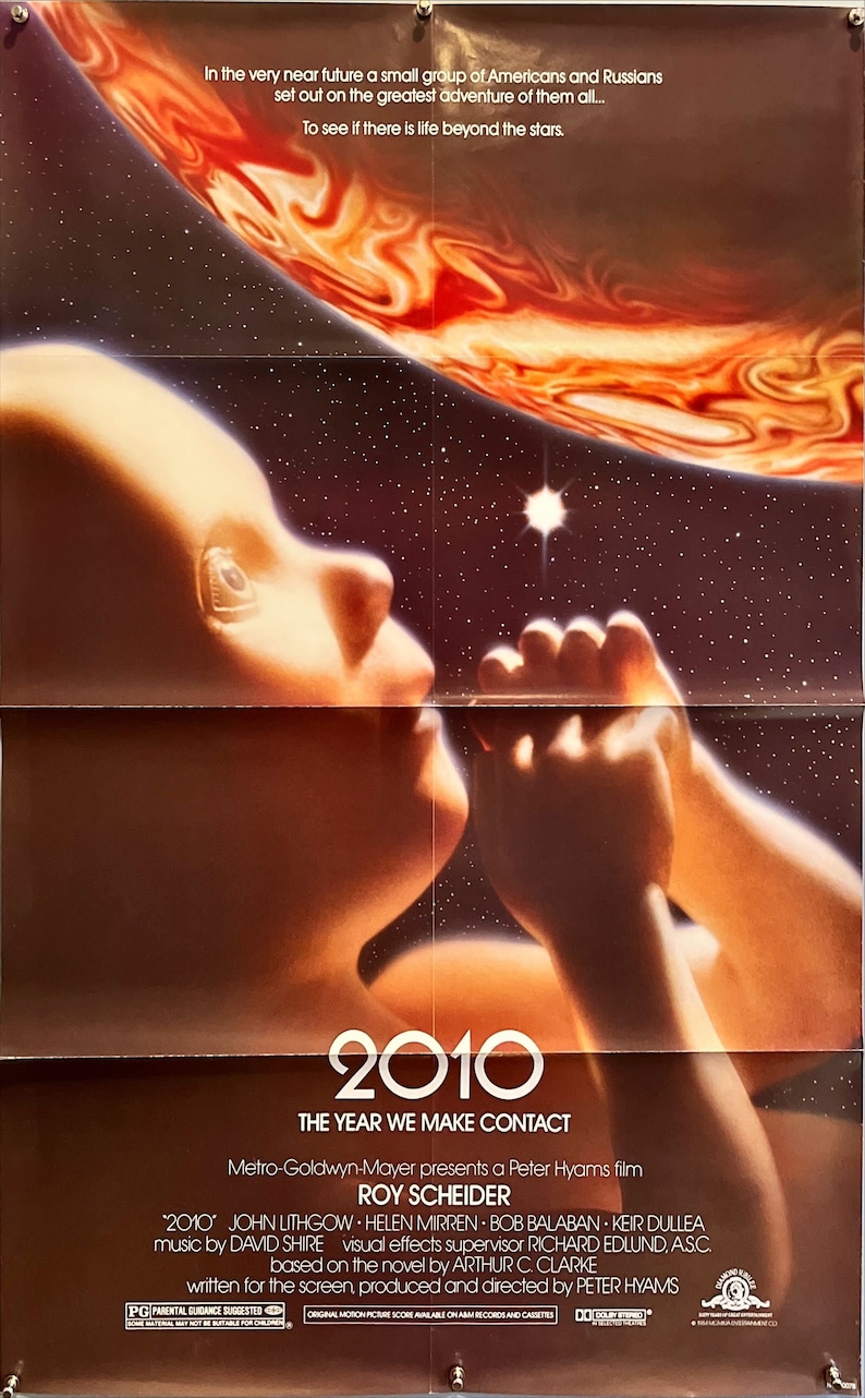 2010 -1sh 1984 Sequel to 2001: A Space Odyssey, Full Bleed Image of the ...