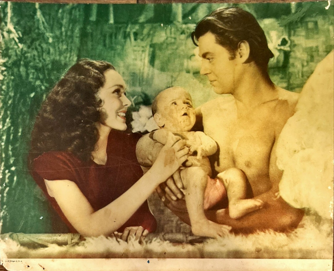 Tarzan Finds a Son (1939) Lobby Card - Etsy
