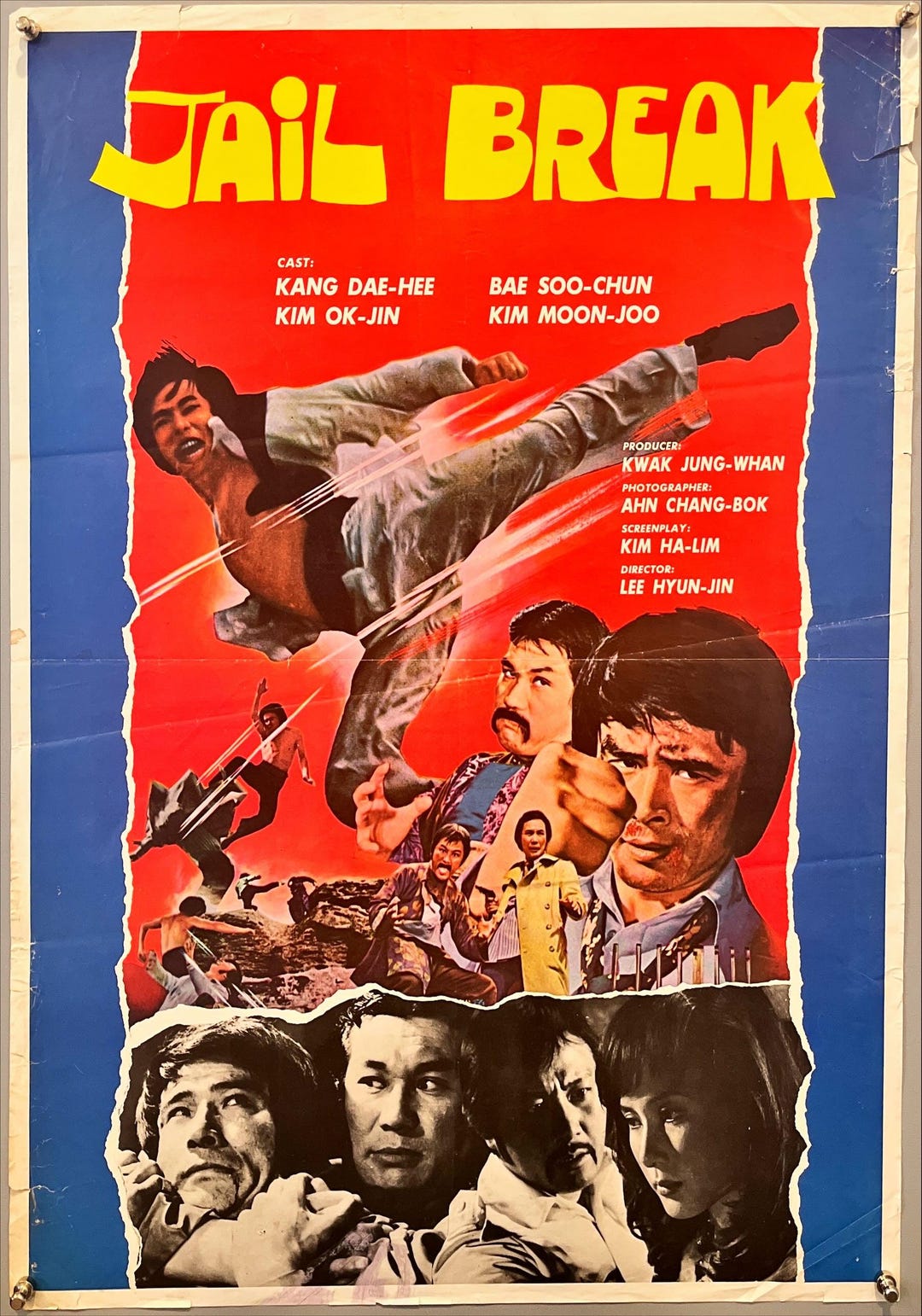 Jailbreak (1973) Chinese Movie Poster - Etsy