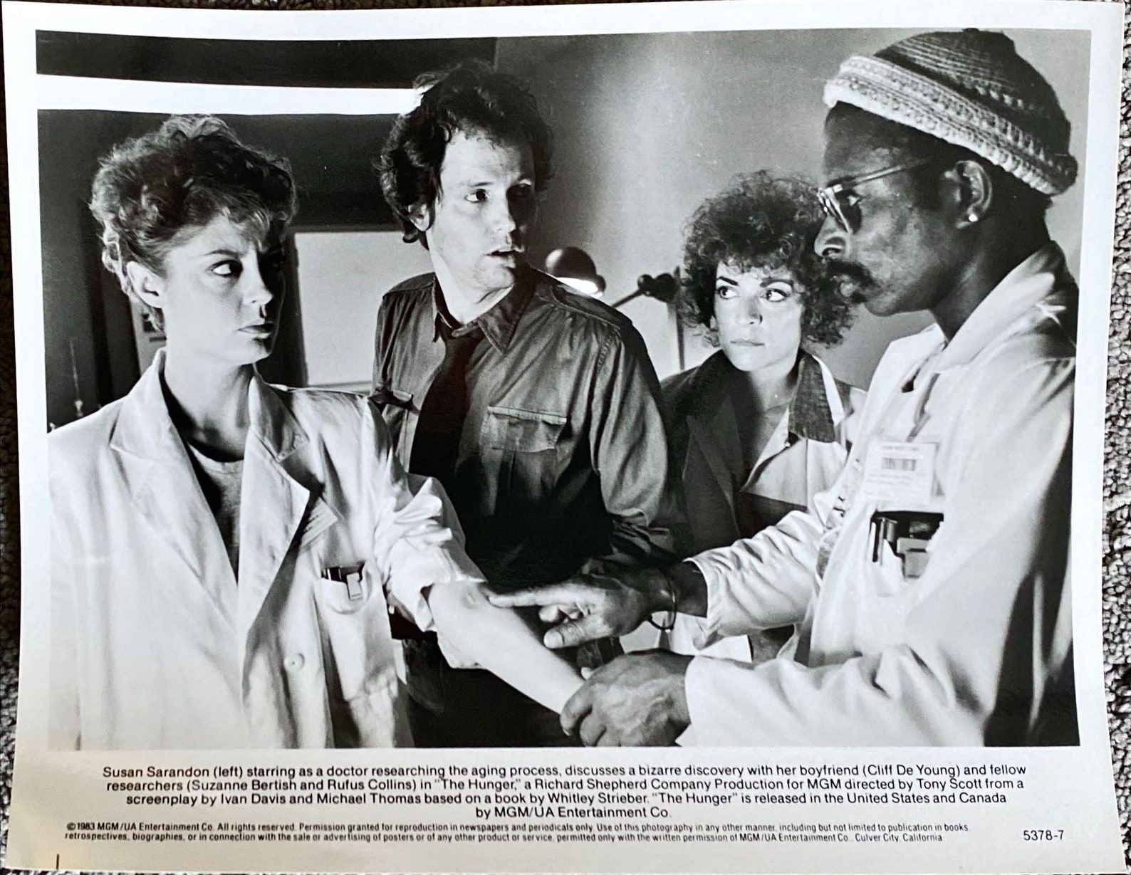The Hunger (1983) - Press Kit, 6 Stills - Etsy