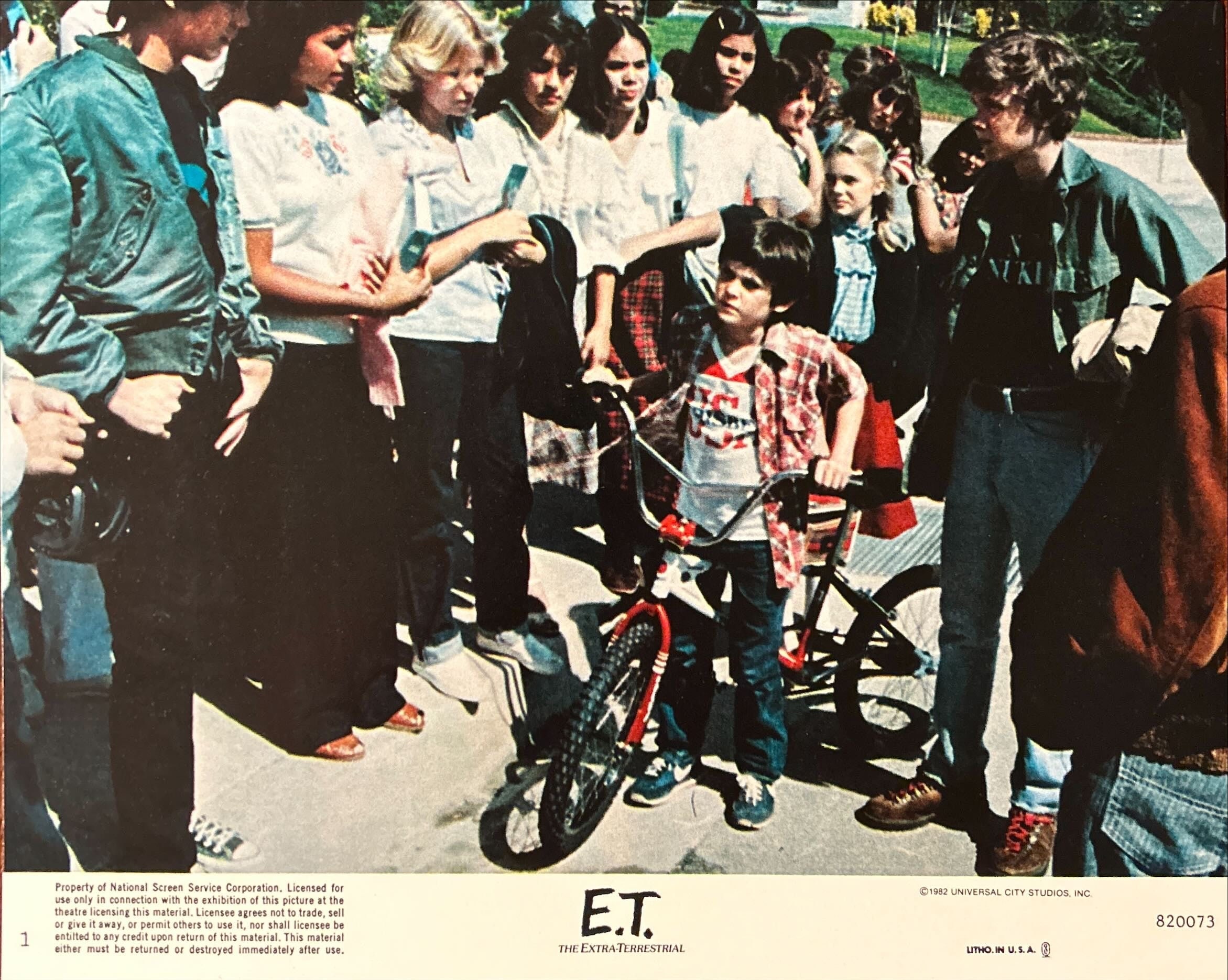 E.T. the Extraterrestrial Lobby Card - Etsy