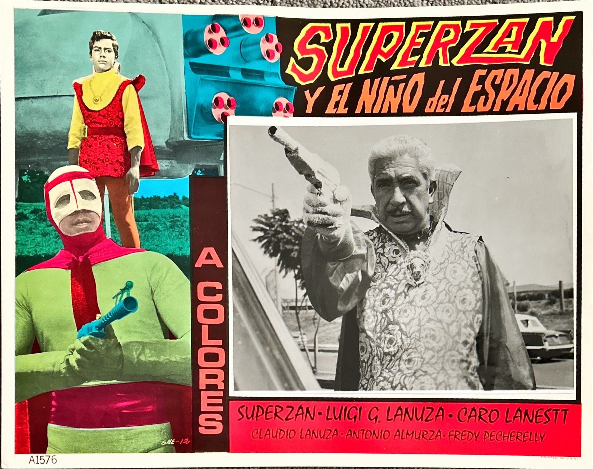 Superzan Y El Nino Del Espacio 1972 8x Lobby Cards MX - Etsy