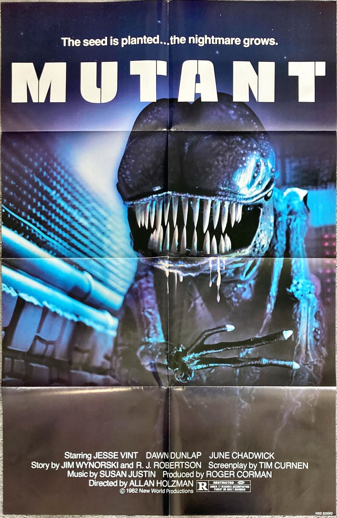 A-41 MUTANT (FORBIDDEN WORLD) 1sh '82 Roger Corman - Etsy