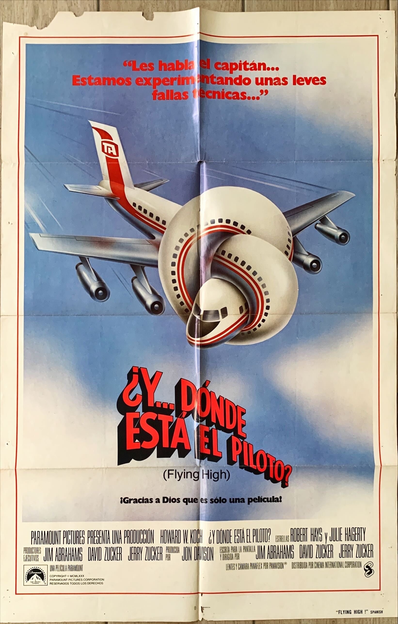 Airplane Movie Poster