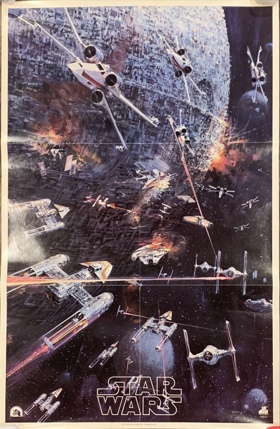 Original 1977 Star Wars Music Poster – John Berkey Art, Sci-fi Decor - Etsy