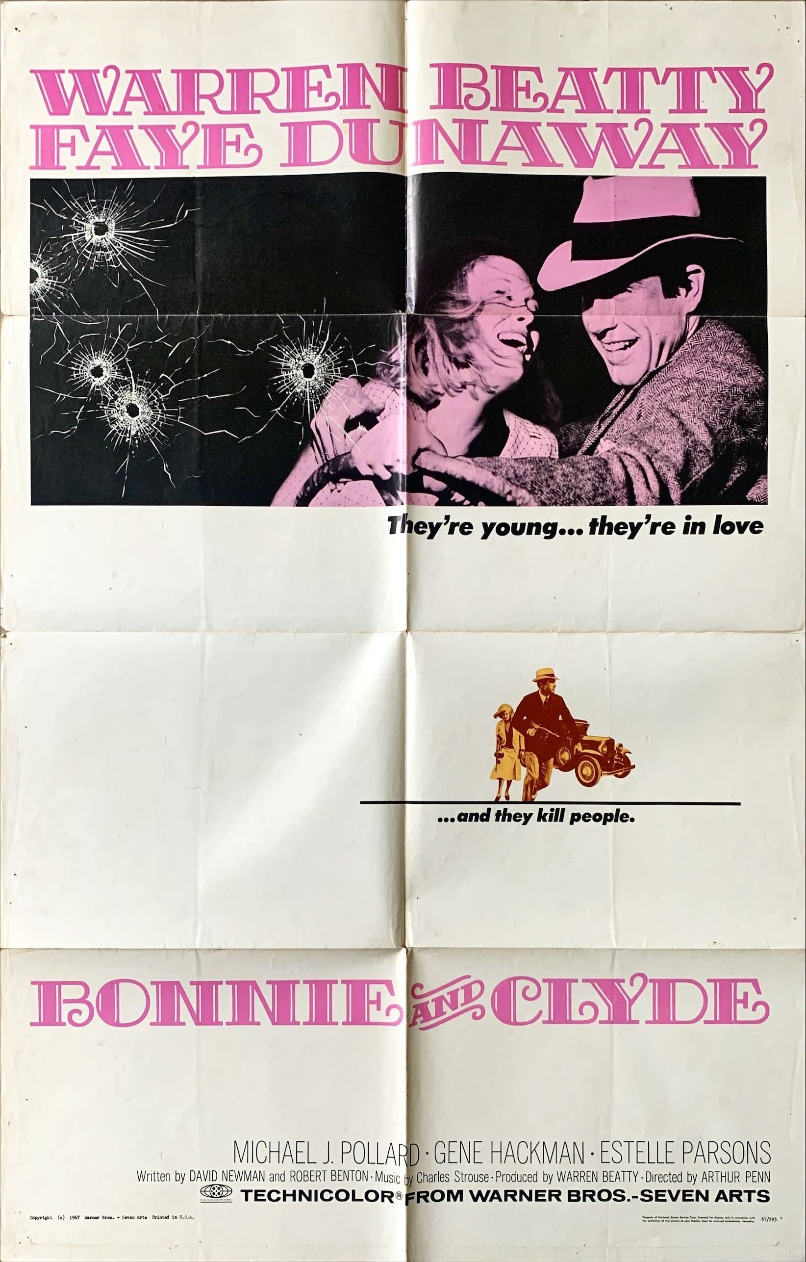 Bonnie En Clyde 1967 Poster