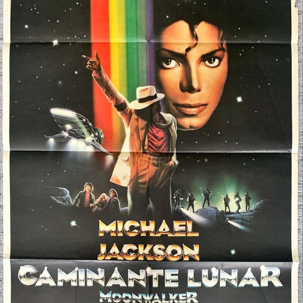 Michael Jackson Moonwalker Poster - Etsy