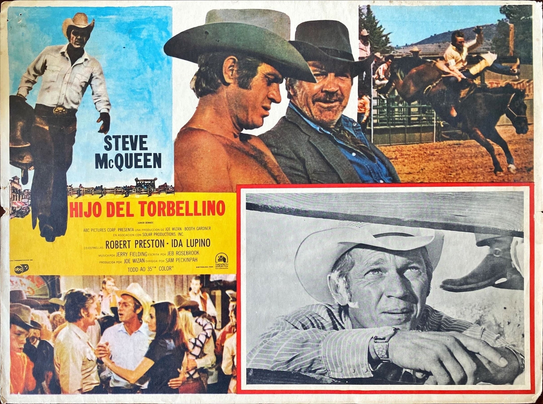 Steve Mcqueen Movie Poster and Lobby Card Bundle – 6 Items Includes ...