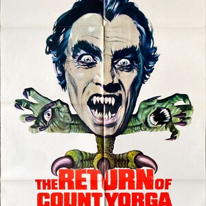 Return of Count Yorga (1971) One Sheet Movie Poster - AIP Vampires - Etsy