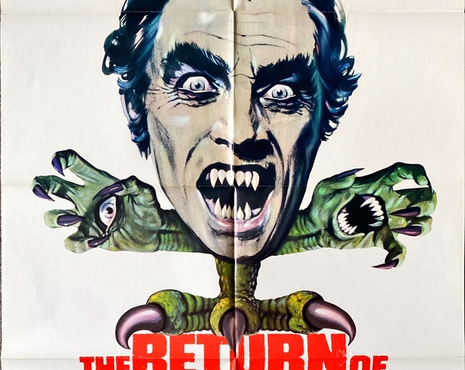 Return of Count Yorga (1971) One Sheet Movie Poster - AIP Vampires - Etsy
