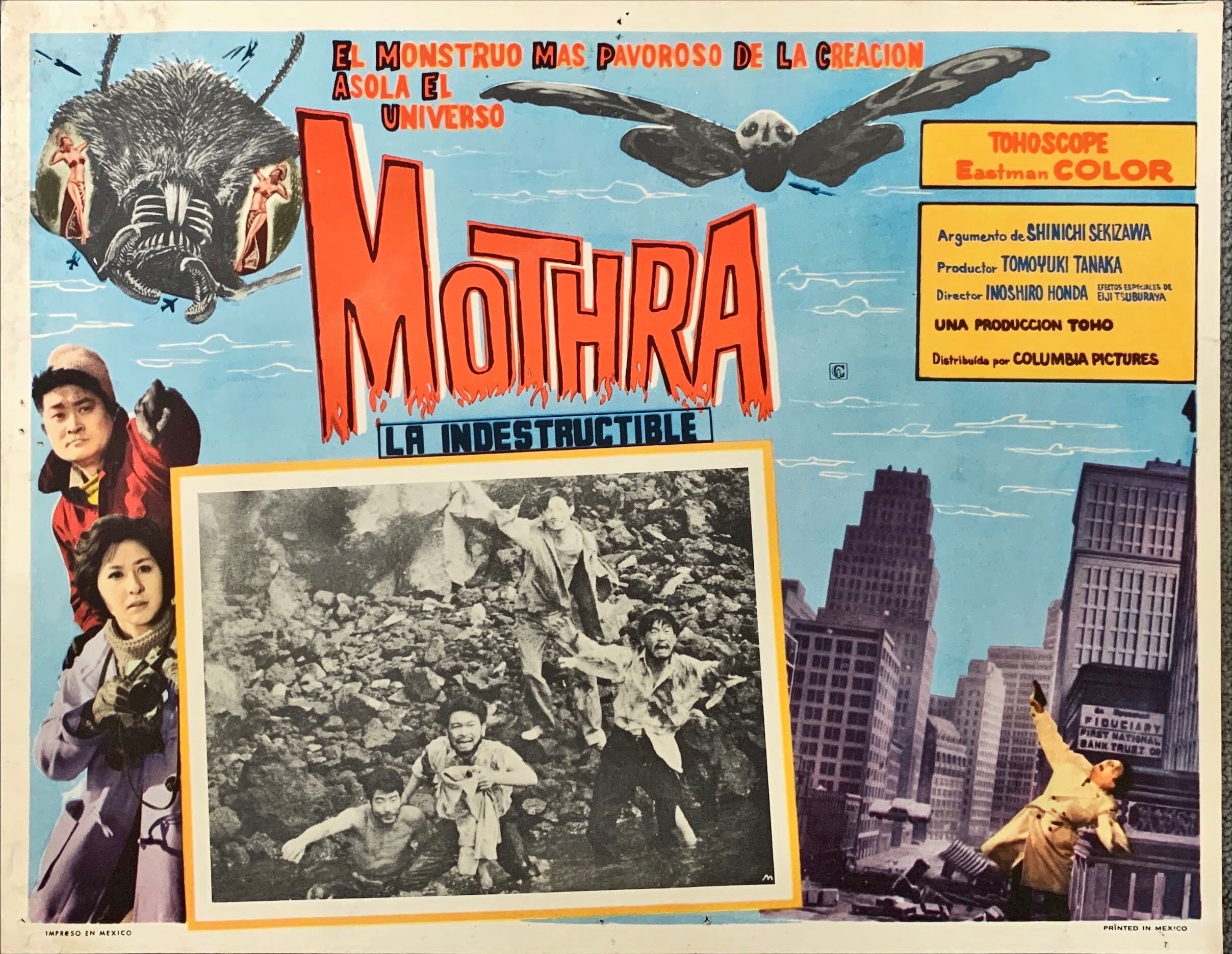 Mothra (1962) Lobby Card - MX - Etsy