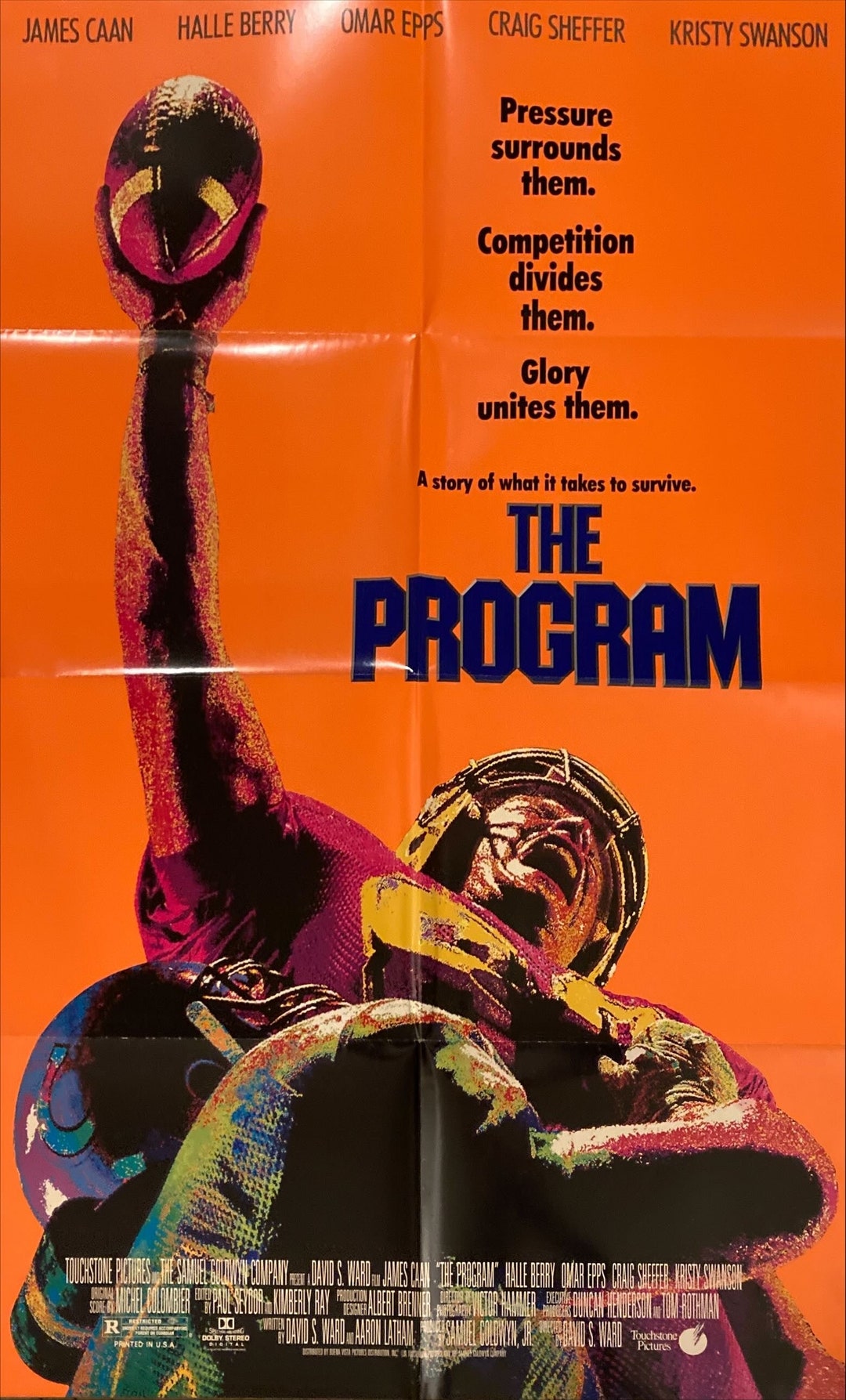 The Program (1993) One Sheet Movie Poster - DS, James Caan - Etsy