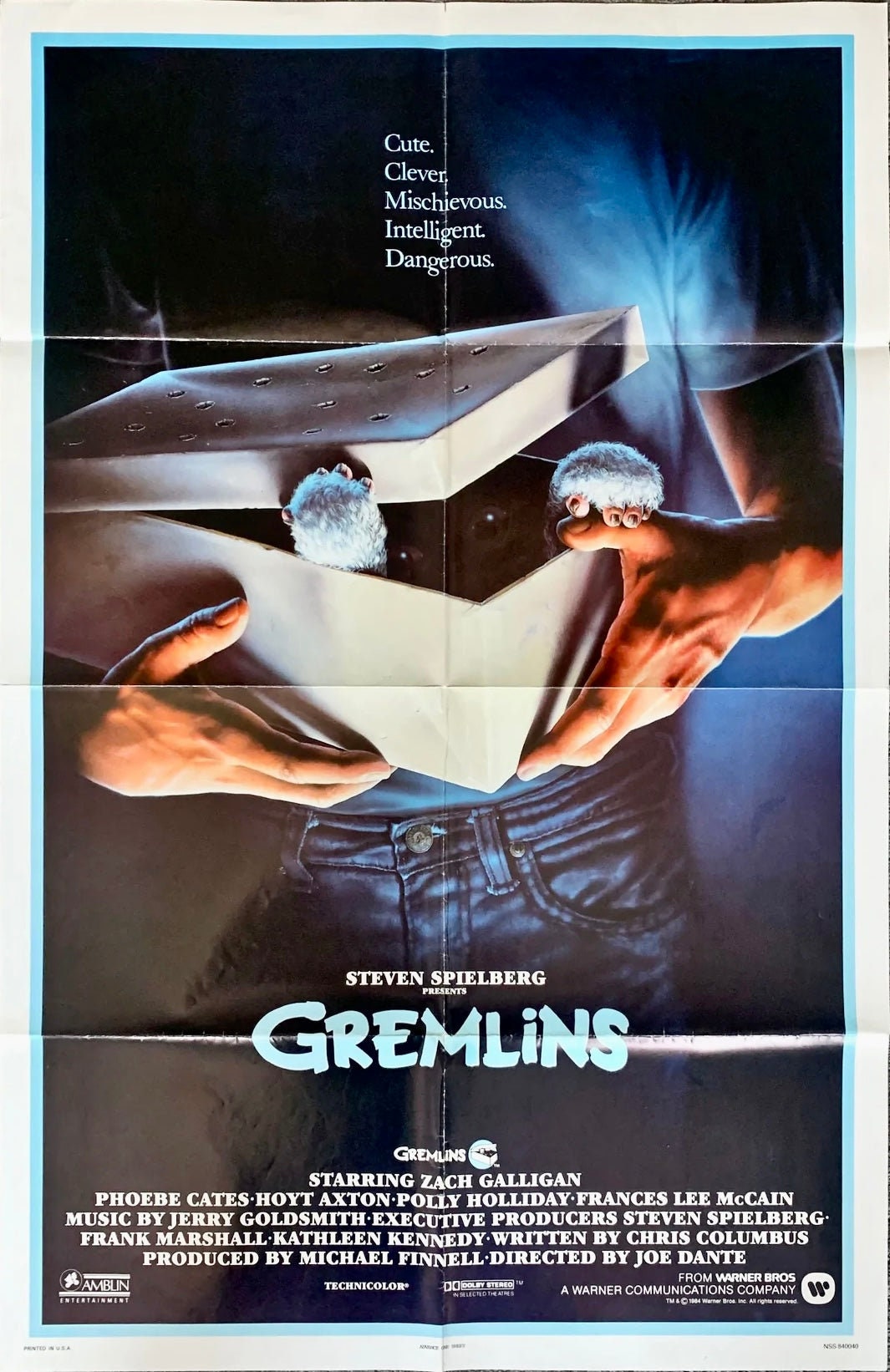 Gremlins 1984 One Sheet Movie Poster - Etsy