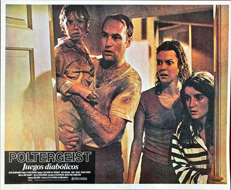Horror Lobby Cards Bundle Set of 9 Original 70s/80s Omen Poltergeist ...