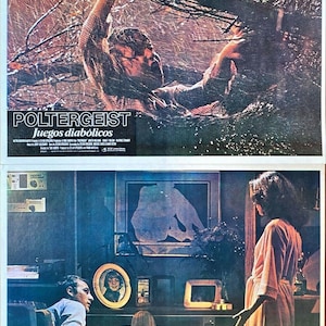 Horror Lobby Cards Bundle Set of 9 Original 70s/80s Omen Poltergeist ...