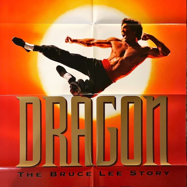 Vintage Bruce Lee Poster - Etsy