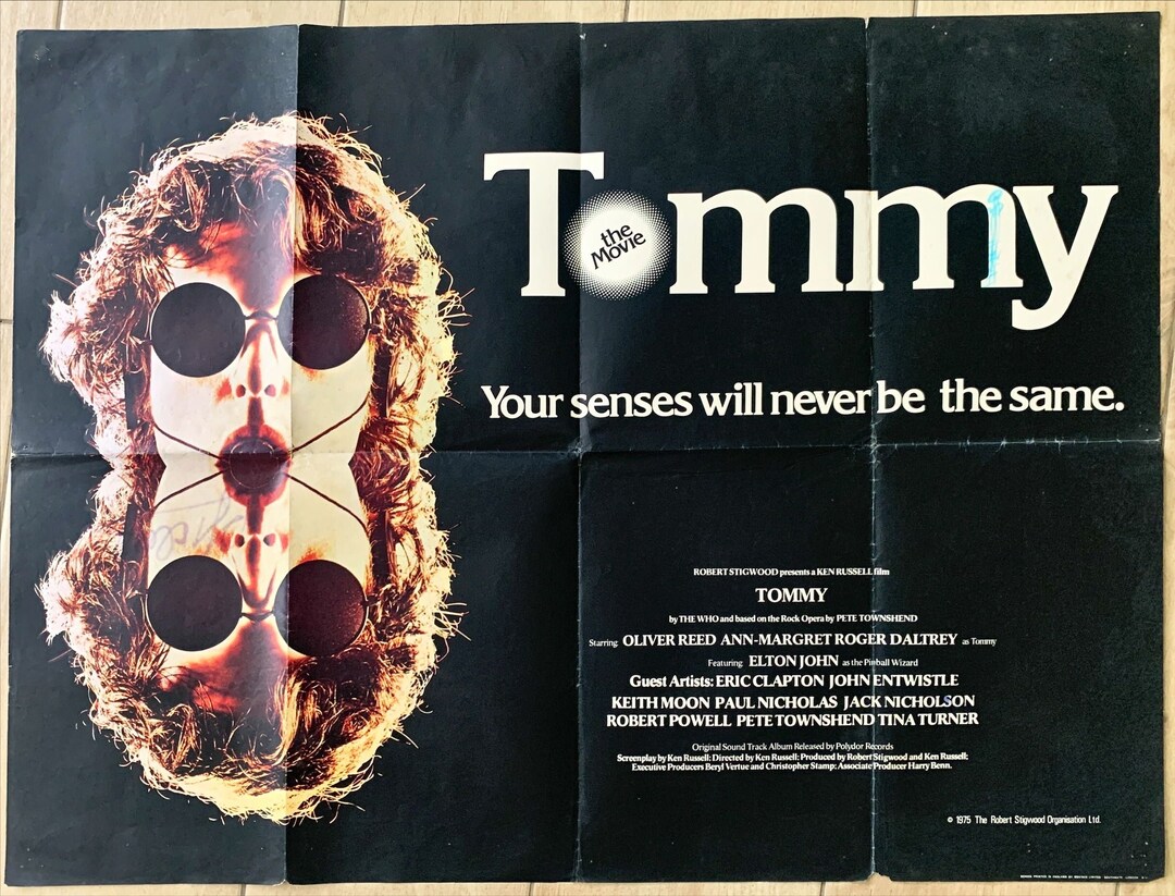 Tommy (1975) - British Quad - Etsy