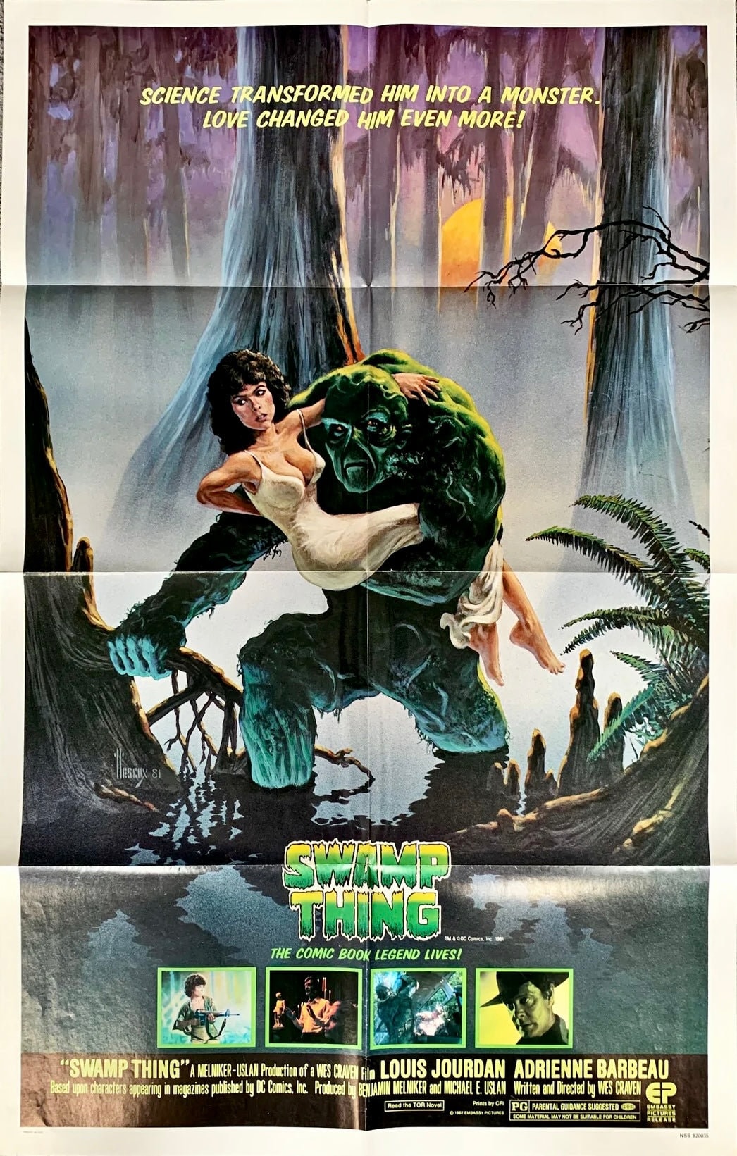 Swamp Thing 1982 One Sheet Movie Poster - Etsy.de