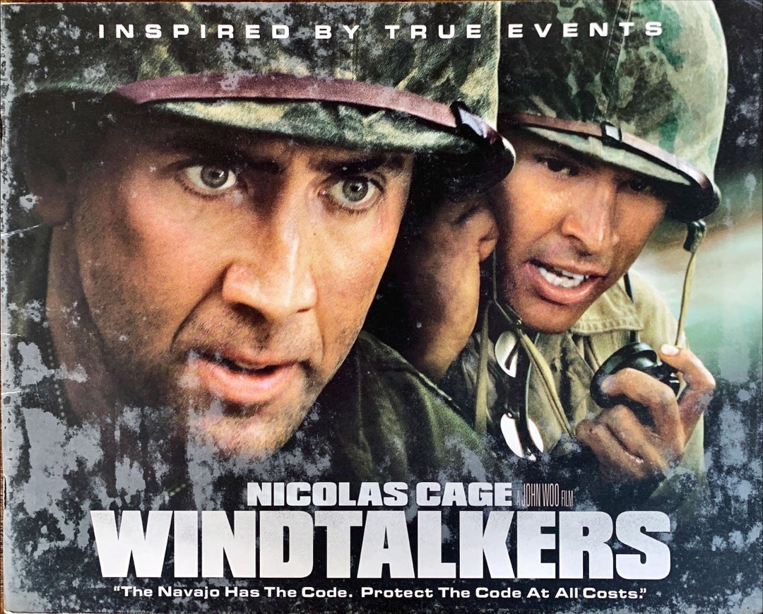 Windtalkers Souvenir Program Book '02 Nicolas Cage in World War II ...