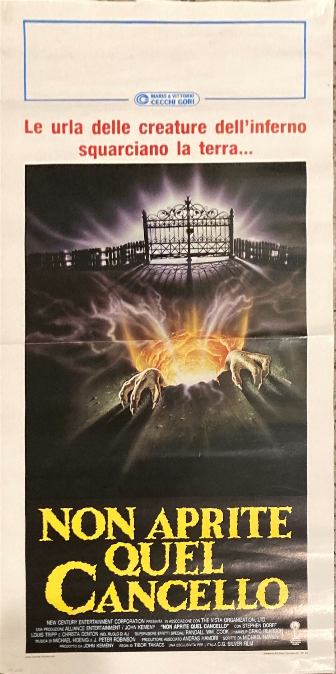 The Gate 1986 Locandine Movie Poster ITAL, Cassaro Art - Etsy