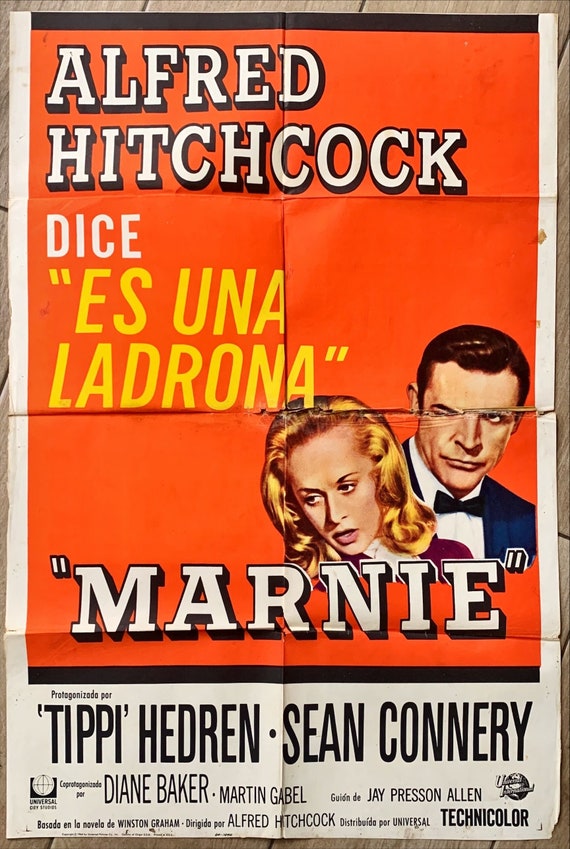 Marnie Movie Poster ZZZSOLD! MARNIE US Lobby Card (11x14") 1964 Alfred