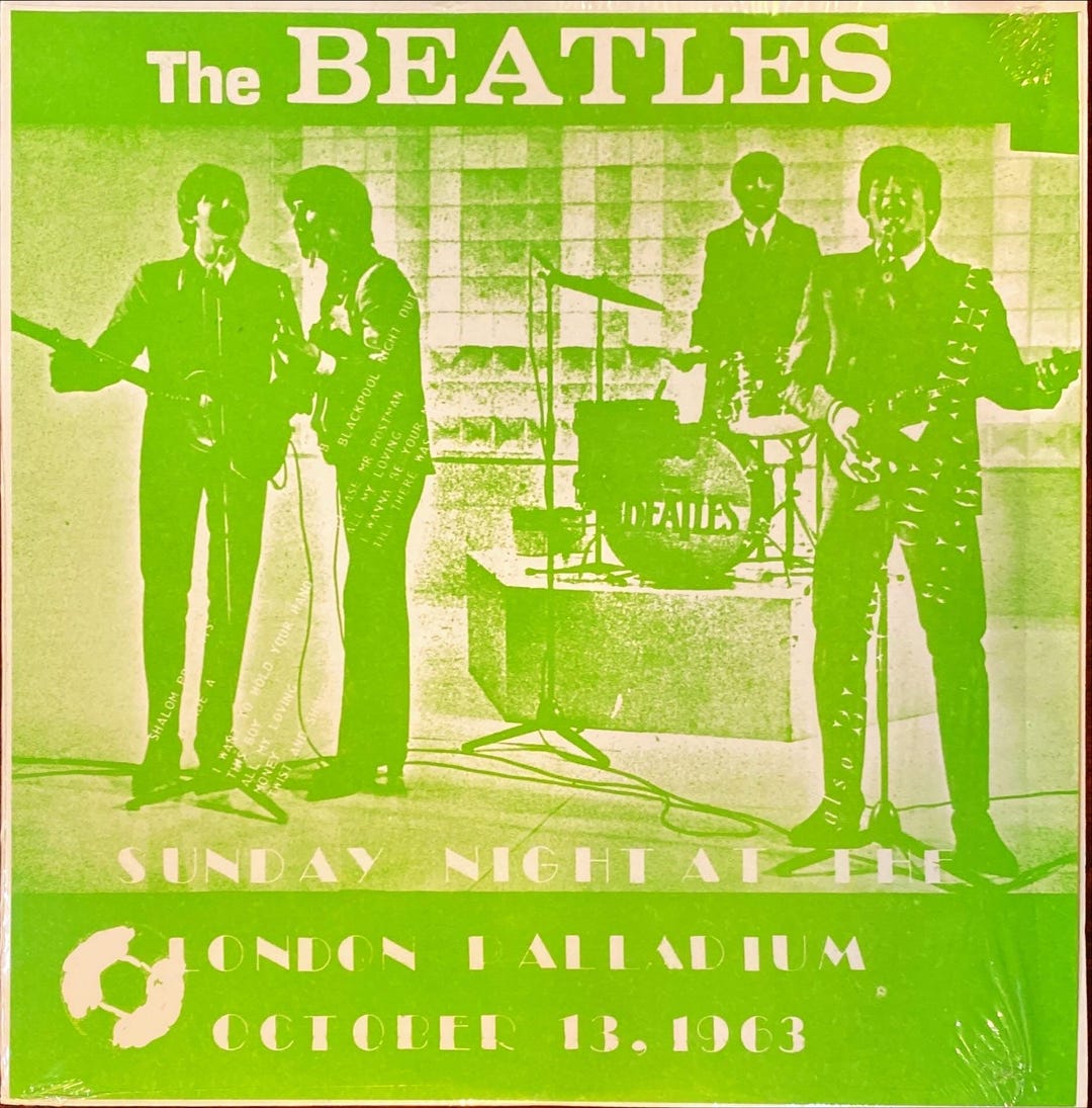 The Beatles – Sunday Night at the London Palladium October 13, 1963 - Etsy