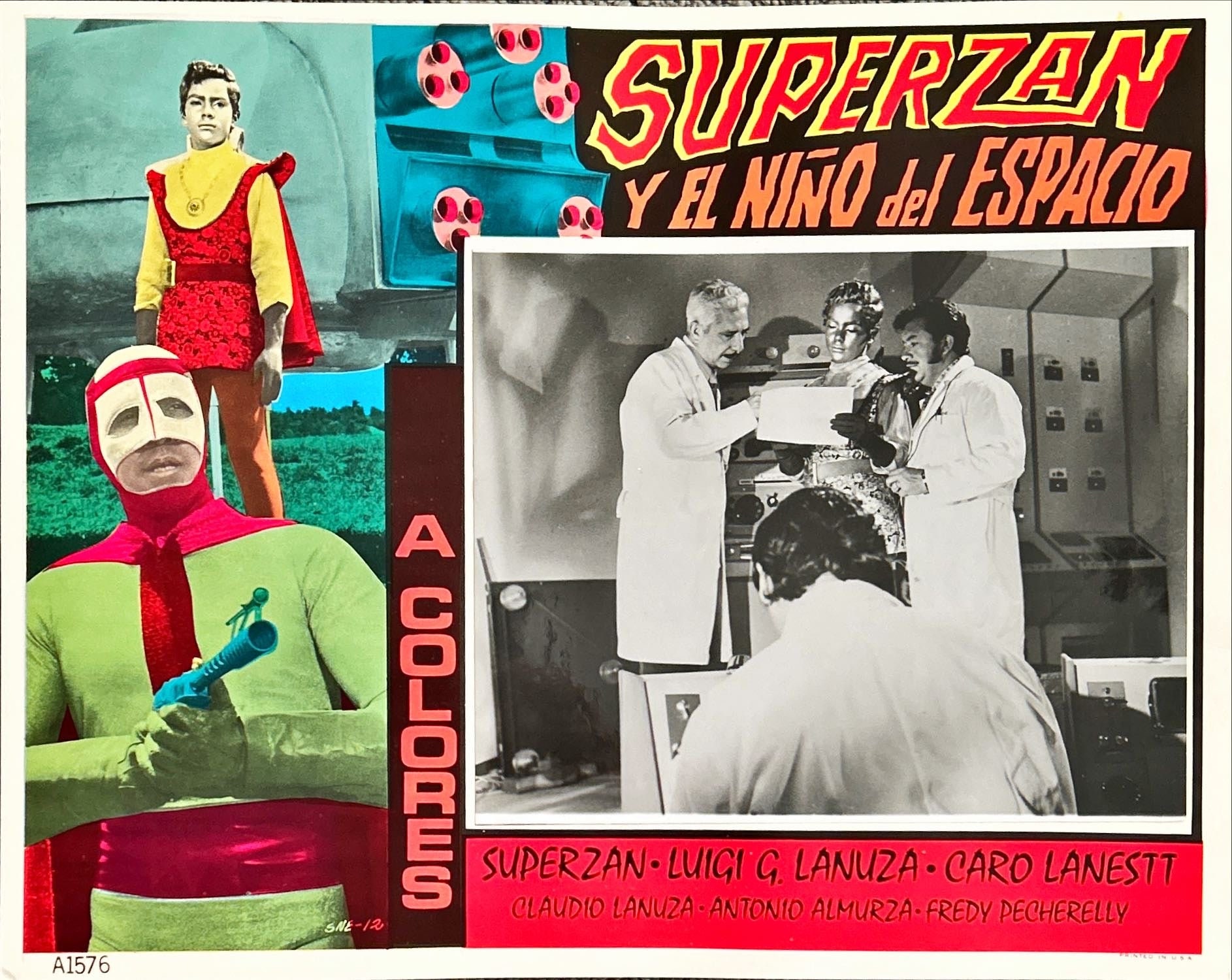 Superzan Y El Nino Del Espacio 1972 8x Lobby Cards MX - Etsy