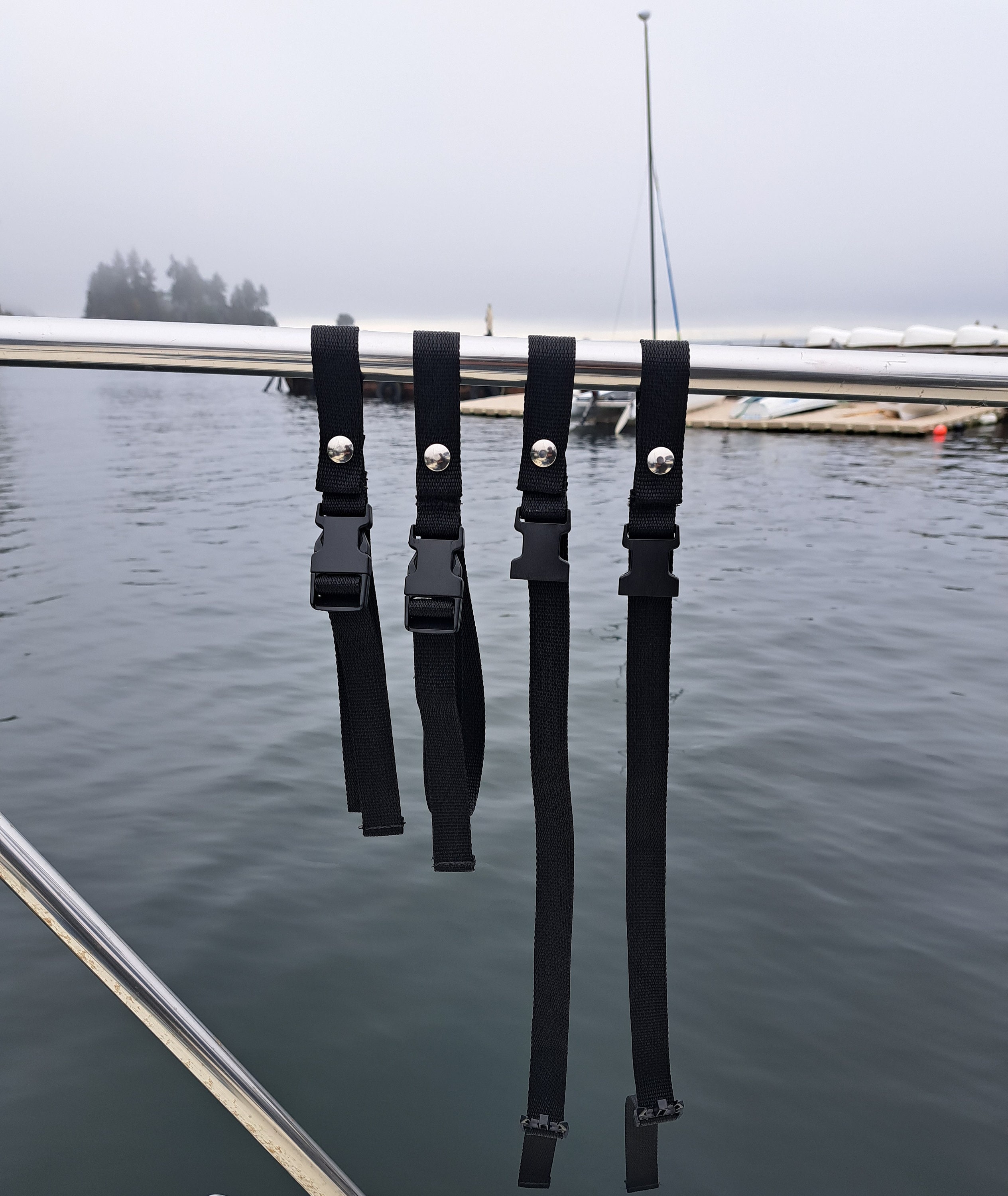 Adjustable Straps for Boat! Rope, Cord, Dock Line Organizer for Onboard ...