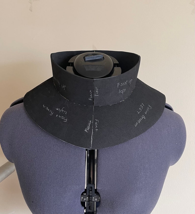 Neck Armor Templates, Gorget Basic Mens Cosplay Costume - Etsy UK
