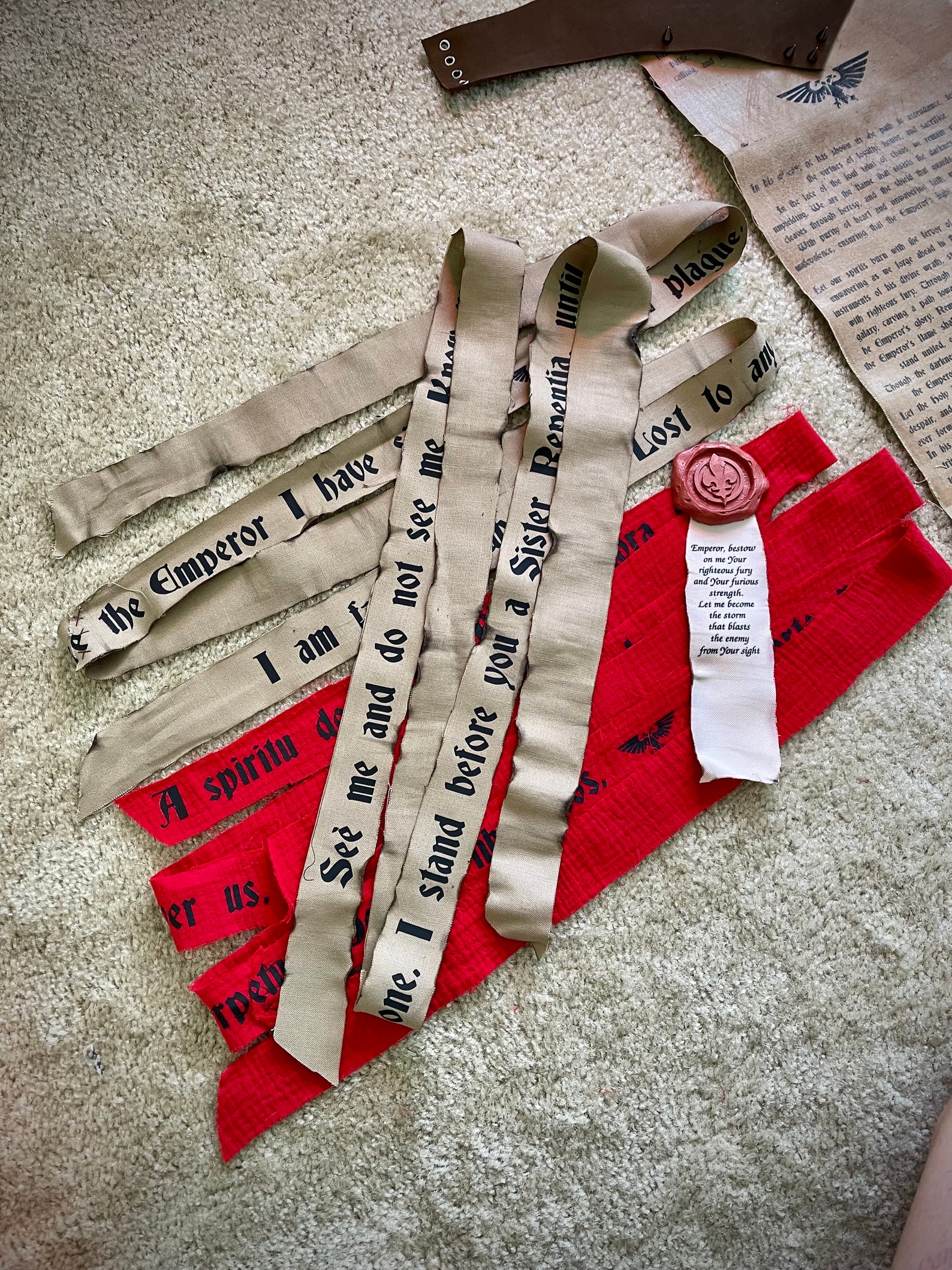 Repentance Sister Basic Cosplay Costume / Cosplay Clothing With Oath ...