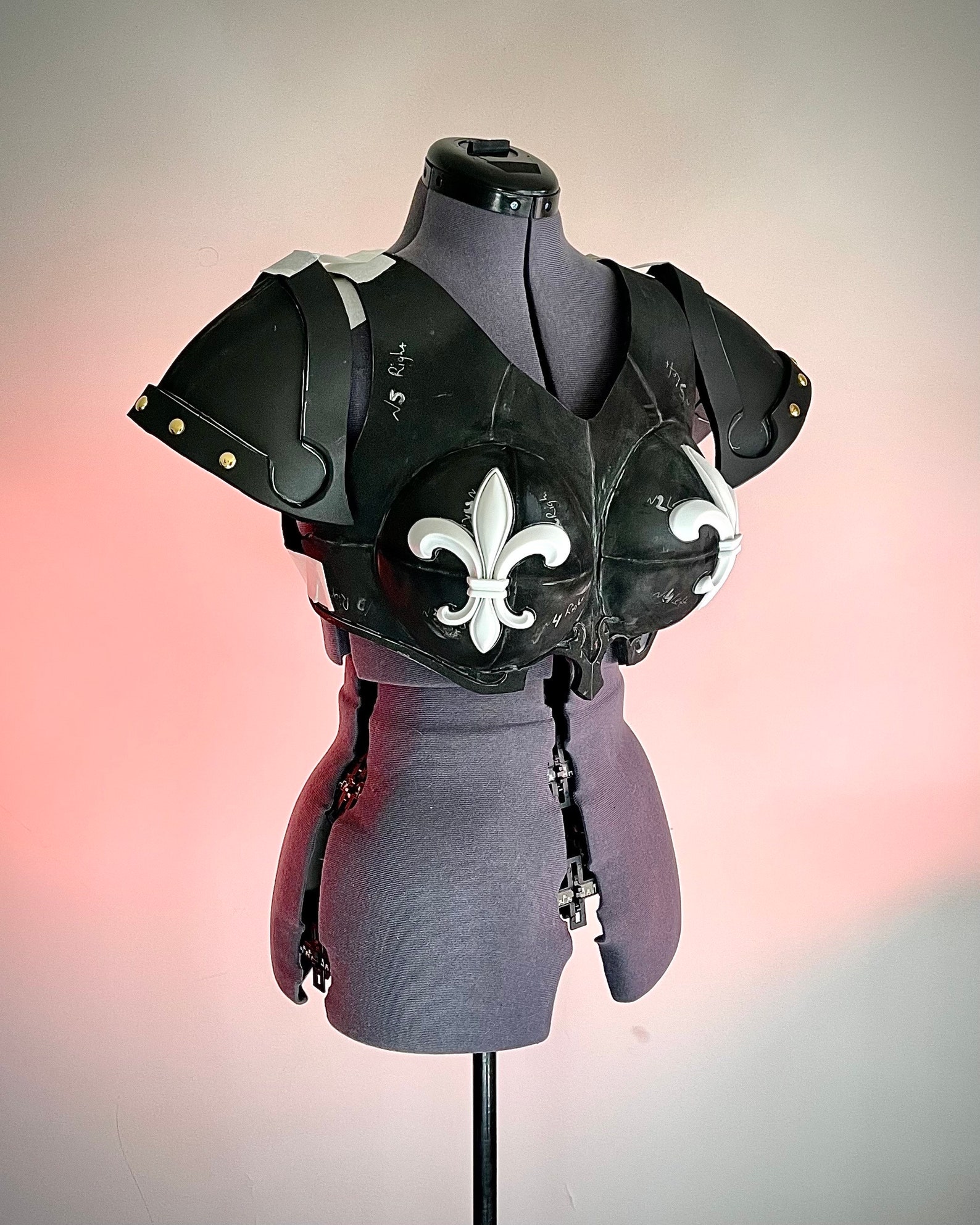 Battle Sister Armor, Decorated Unpainted Armor Made of Eva-foam ...