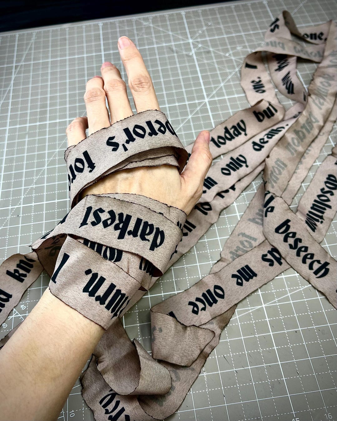 Oath Wraps for Repentance Sister / Cosplay Costume Fabric Ribbons of ...