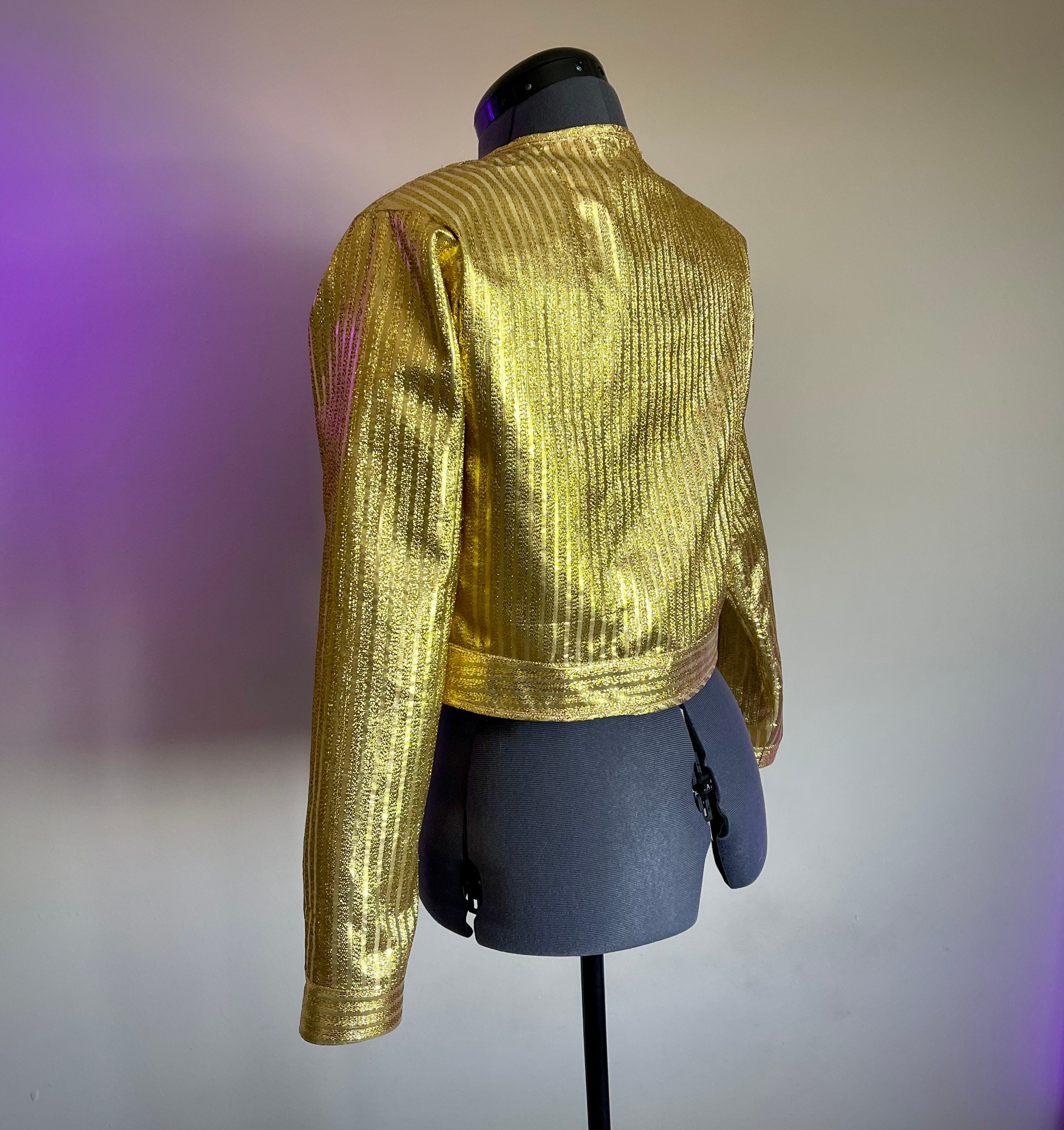 Atomic Heart Gold Jacket Twin Robots Cosplay Clothing - Etsy
