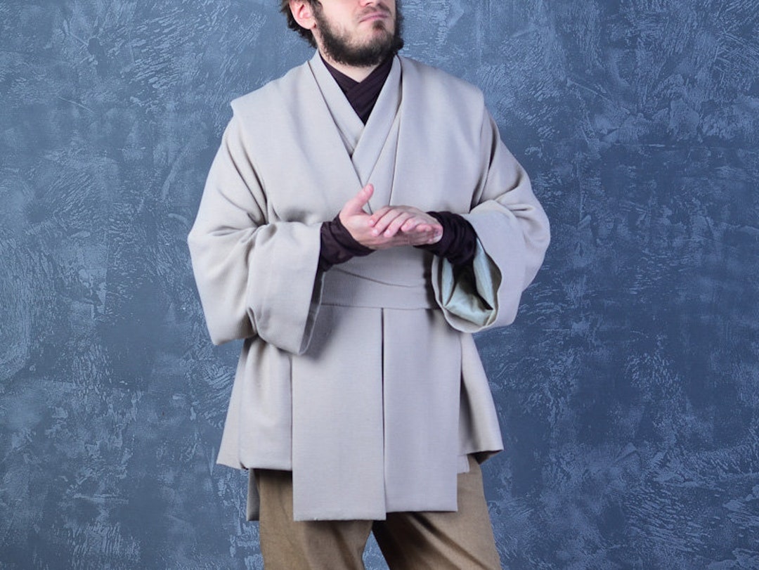 Obi-wan Kenobi Outer Tunic SALE Size S Tabards Belt, Jedi Knight Star ...