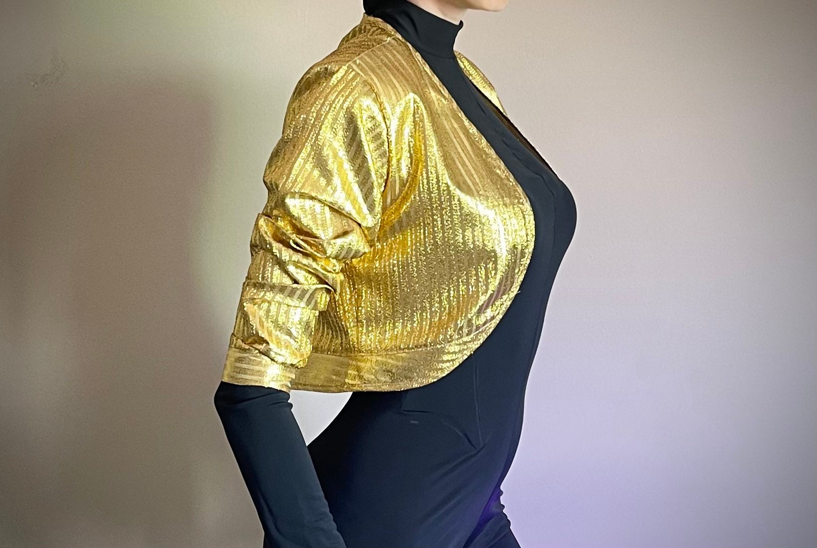 Atomic Heart Gold Jacket Twin Robots Cosplay Clothing - Etsy