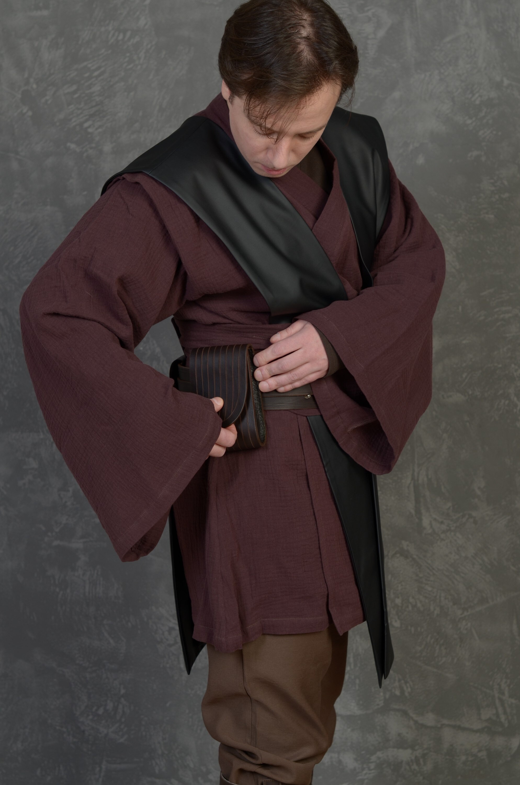 Anakin Skywalker Size S chest 35 Outer Tunic Set, Jedi Knight Star Wars ...