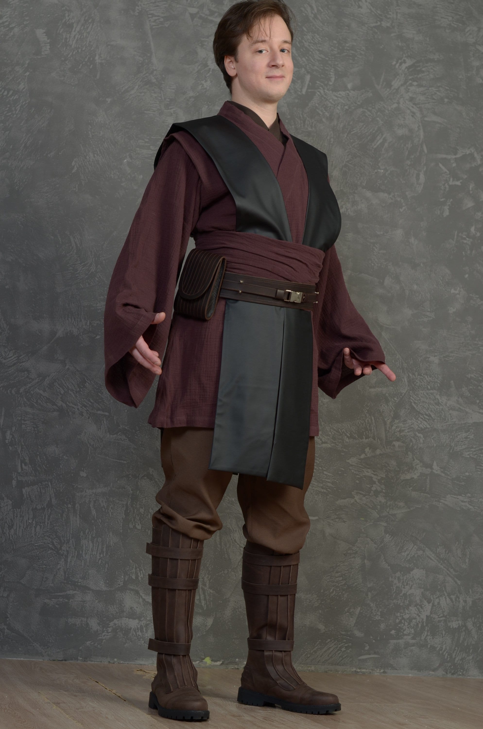 Anakin Skywalker Size S chest 35 Outer Tunic Set, Jedi Knight Star Wars ...