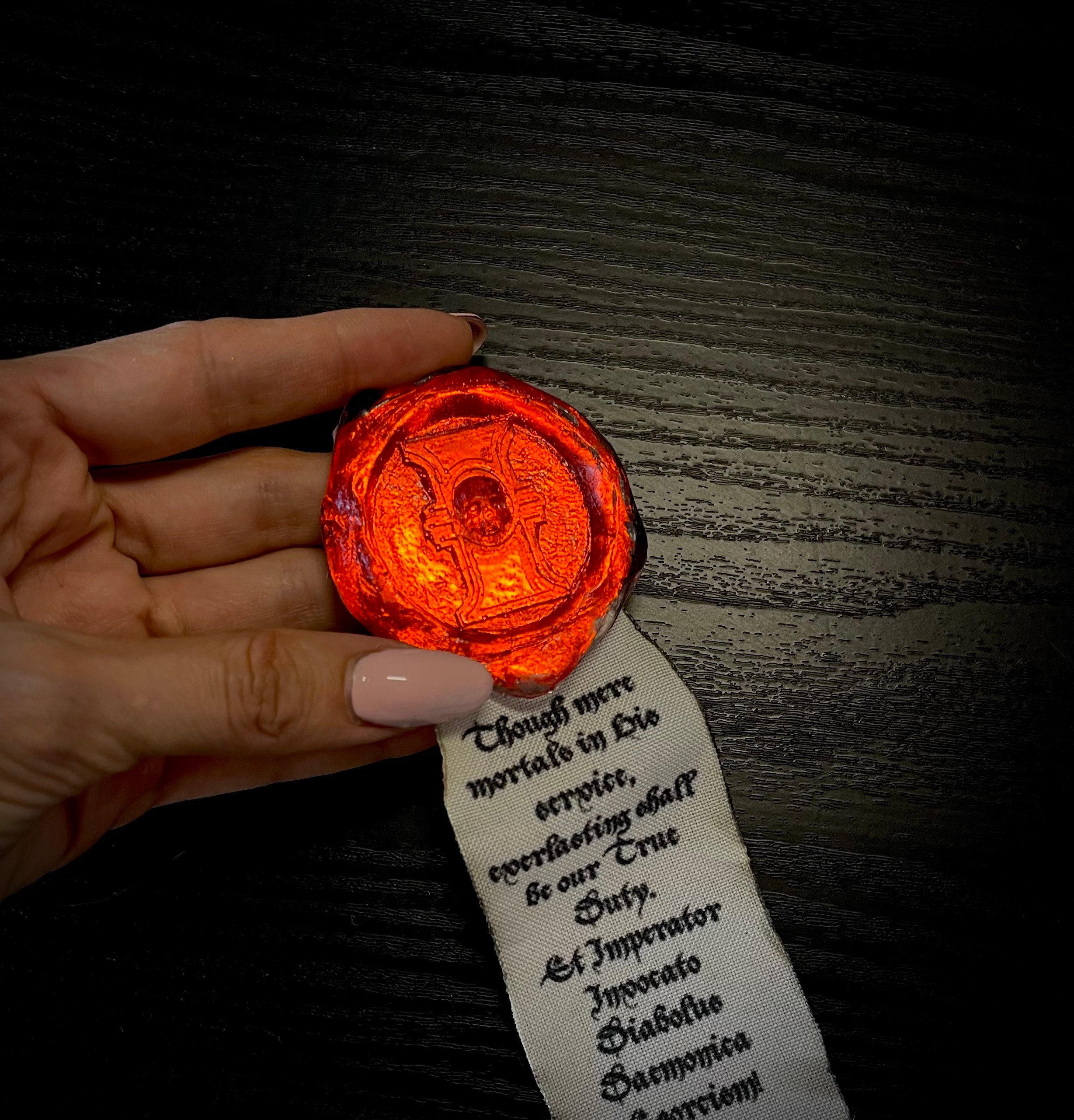 Reflecting Purity Seal Inquisition Seal Pin Brooch - Etsy