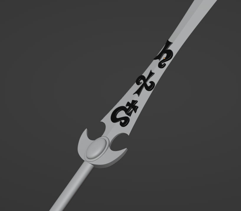 High Elf Sword 3D Print STL File, Real Size Cosplay Sword - Etsy