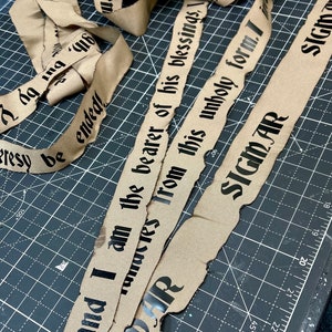 Prayer Wraps Sigmar / Cosplay Costume Fabric Oath Ribbons - Etsy
