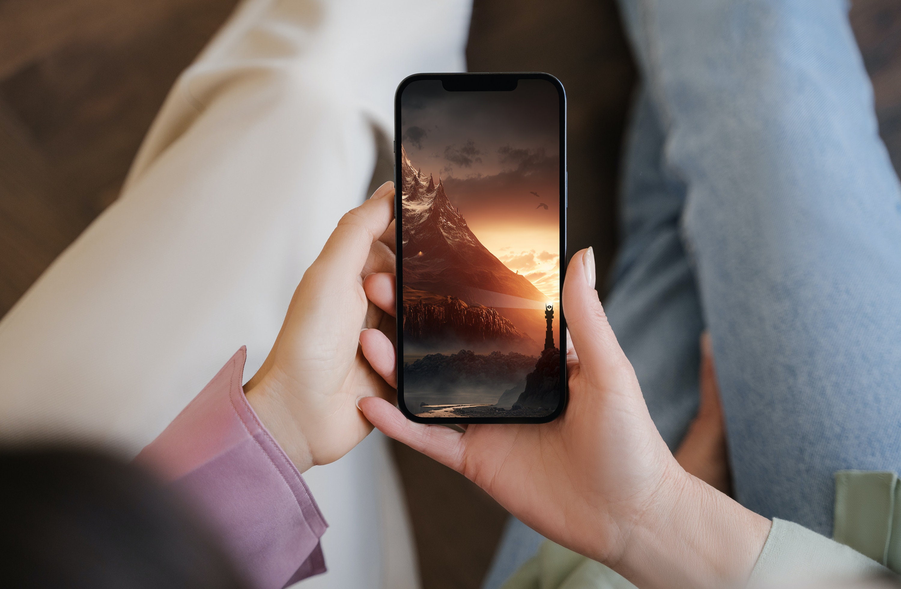 Mount-doom-white-border-digital Download 24x36 Inches Poster - Etsy