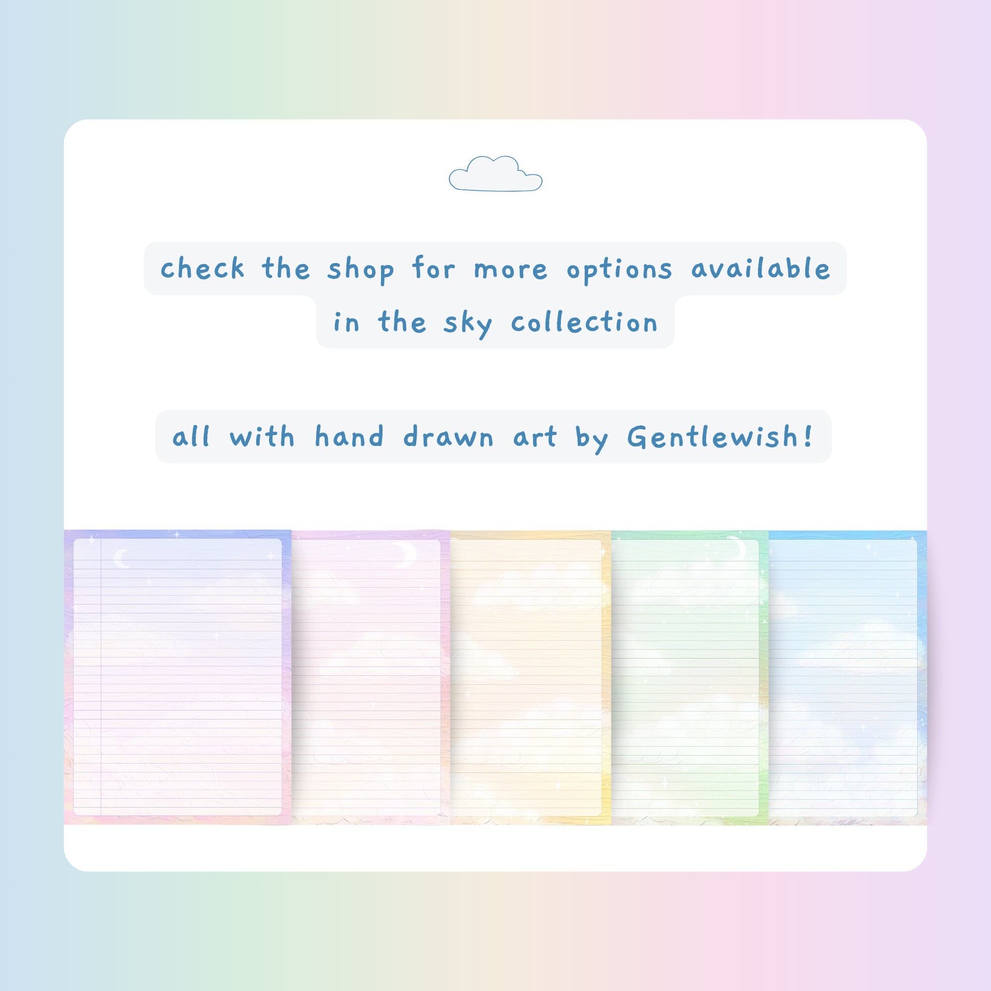 BUNDLE Cute Digital Notebook, Kawaii Digital Notebook, Kawaii Journal ...