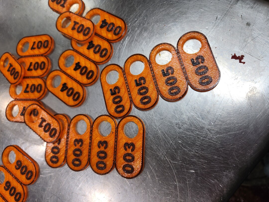 Butcher Meat Tag 4 Tag Set - Etsy