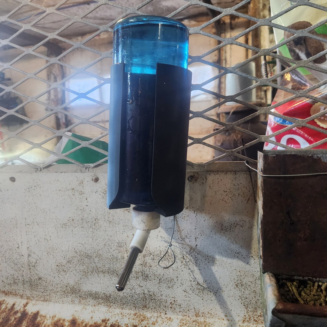Wire Mesh/fencing Mount Water Bottle Holder for Small Animals - Etsy