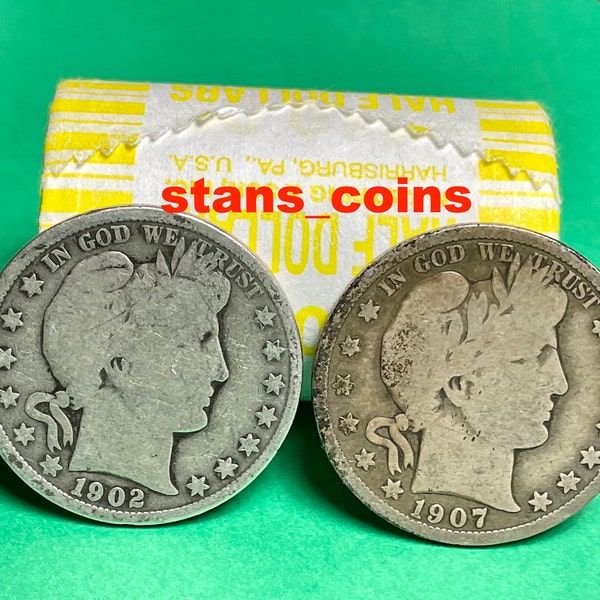 Barber Half Dollar - Etsy