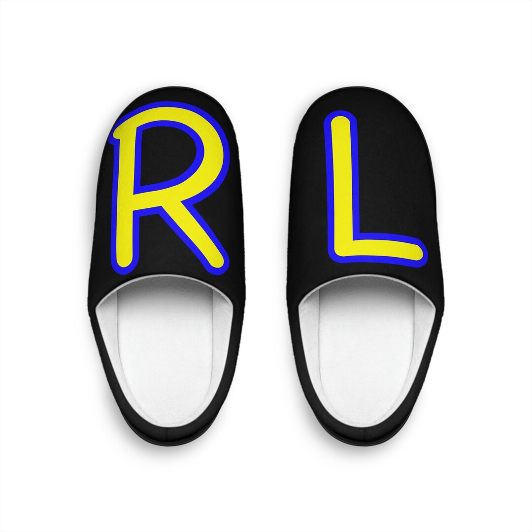 Incorrectly Labeled Right and Left Slippers - Etsy
