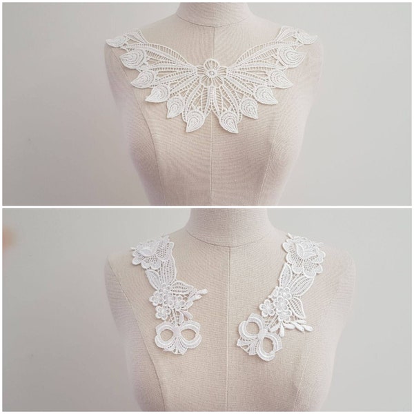Cream Lace Collar - Etsy
