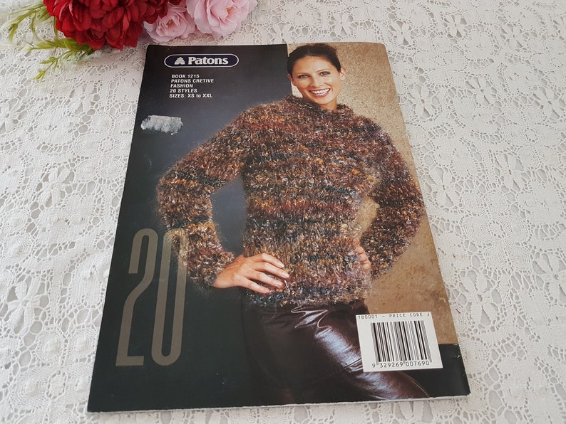 Retro 2000s Patons Knitting Pattern Book 1215 20 Creative - Etsy