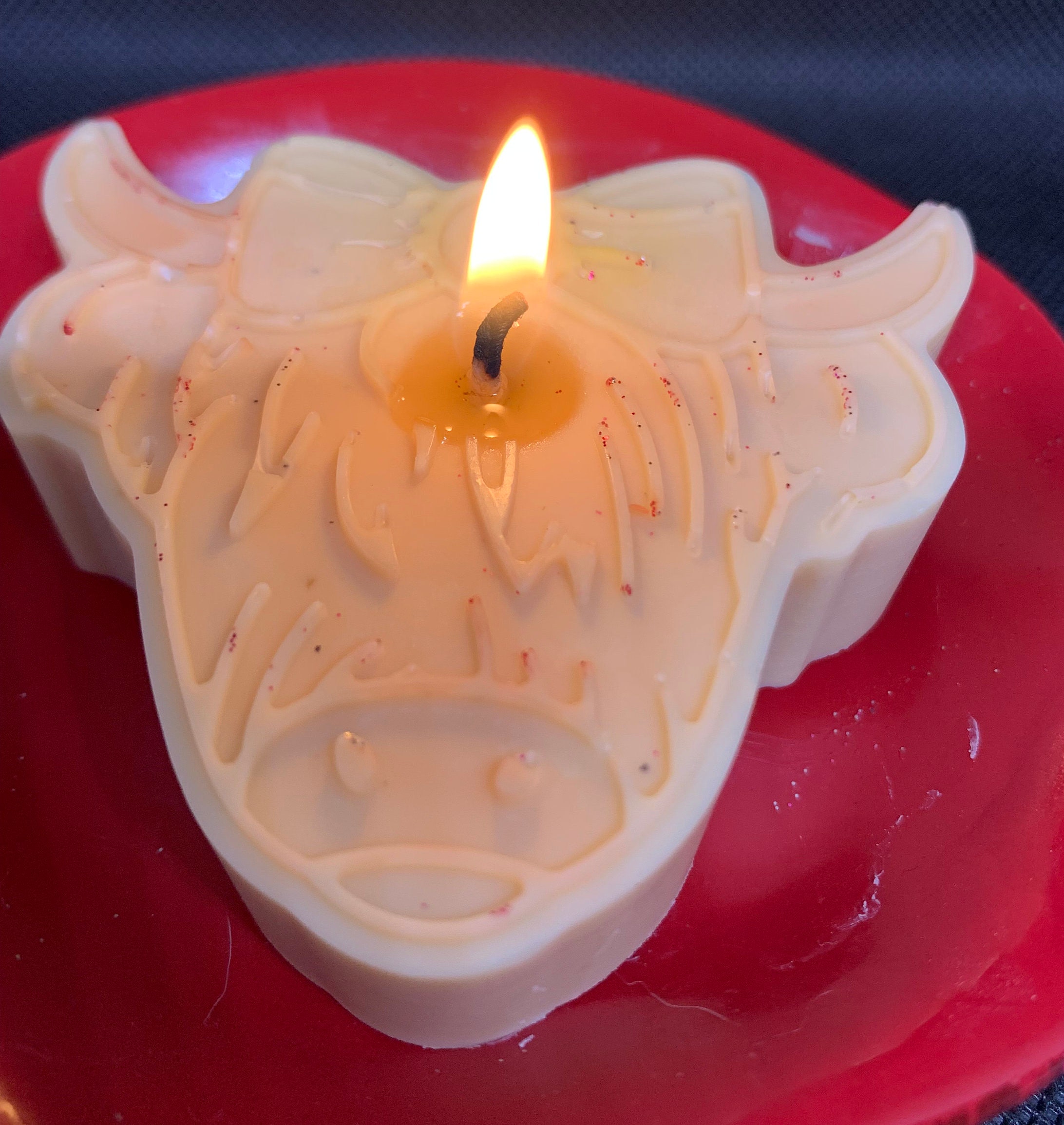 Highland Cow Candles, Cute, Adorable, Shaggy, Scottish, Cow Candles ...